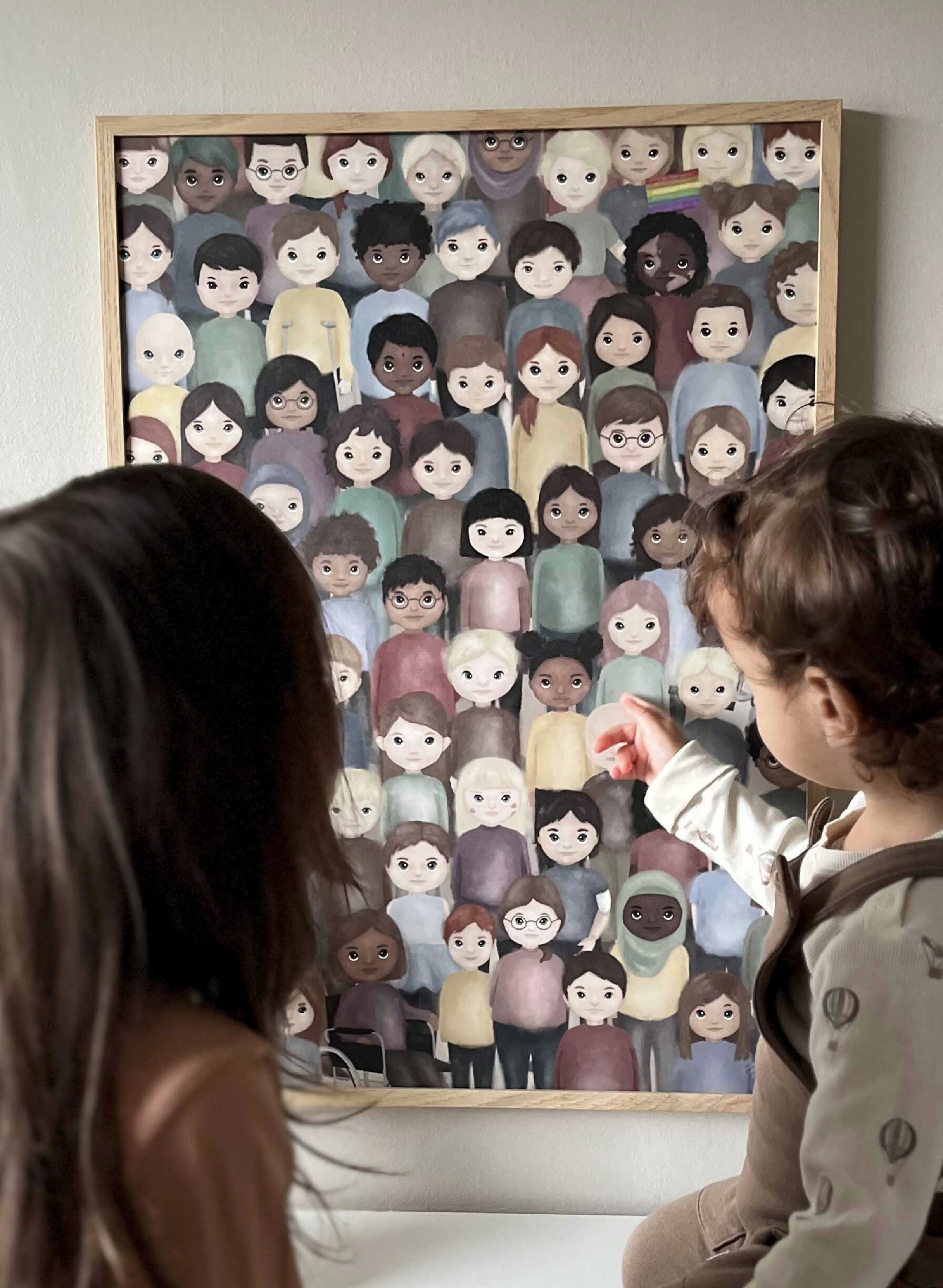 Kunskapstavlan® We Are All Different Poster - Celebrate Diversity ...