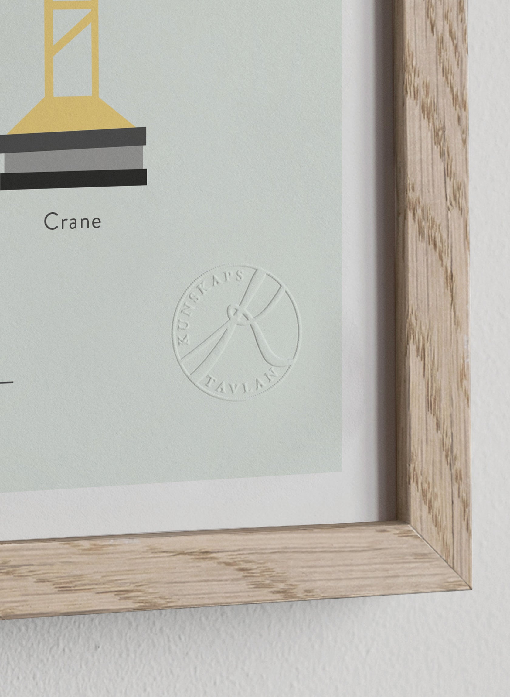 Kunskapstavlan® Heavy Machinery Poster - Playful & Educational Wall Art ...